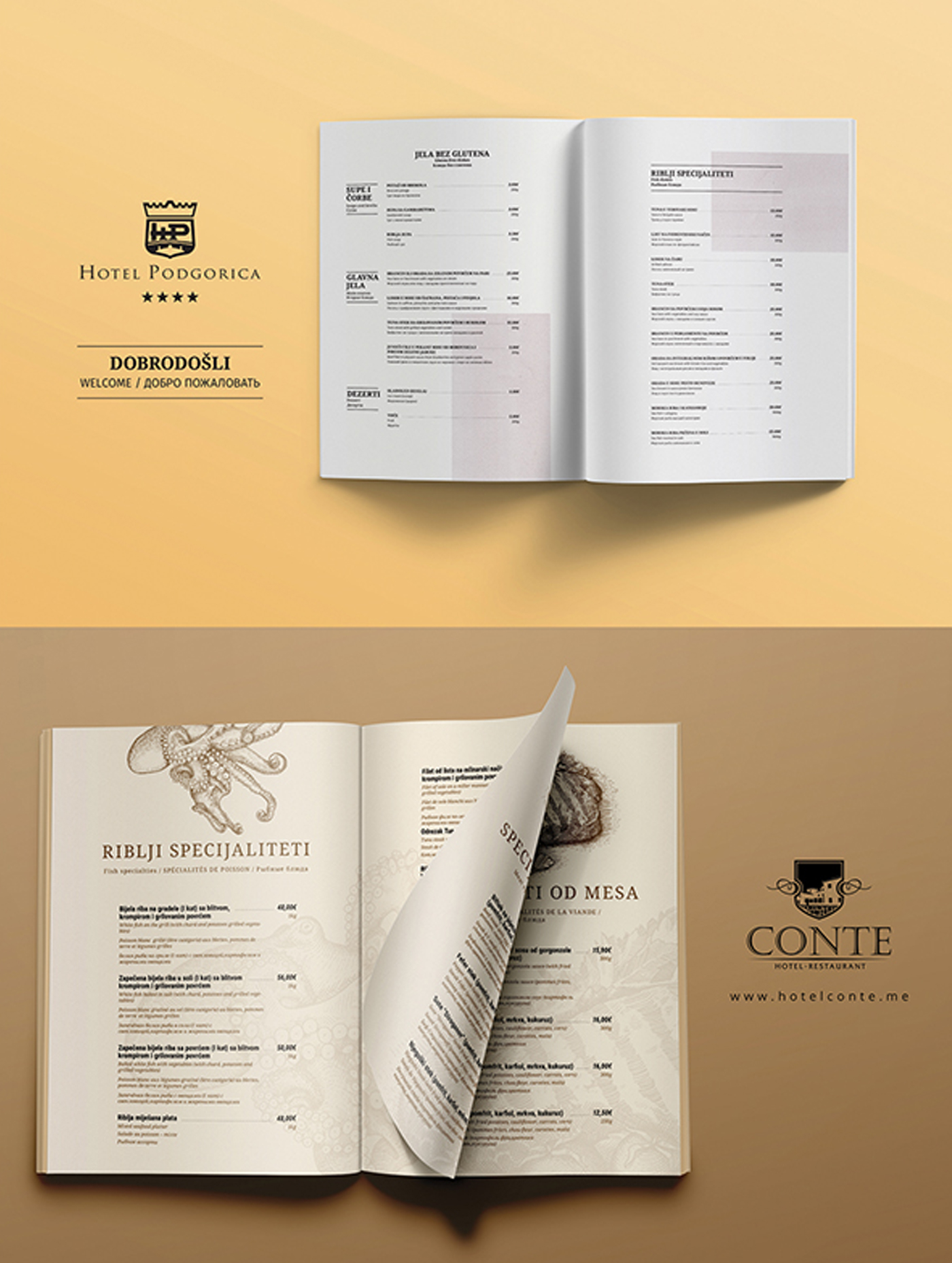 Restaurant menus collection | Bild Studio