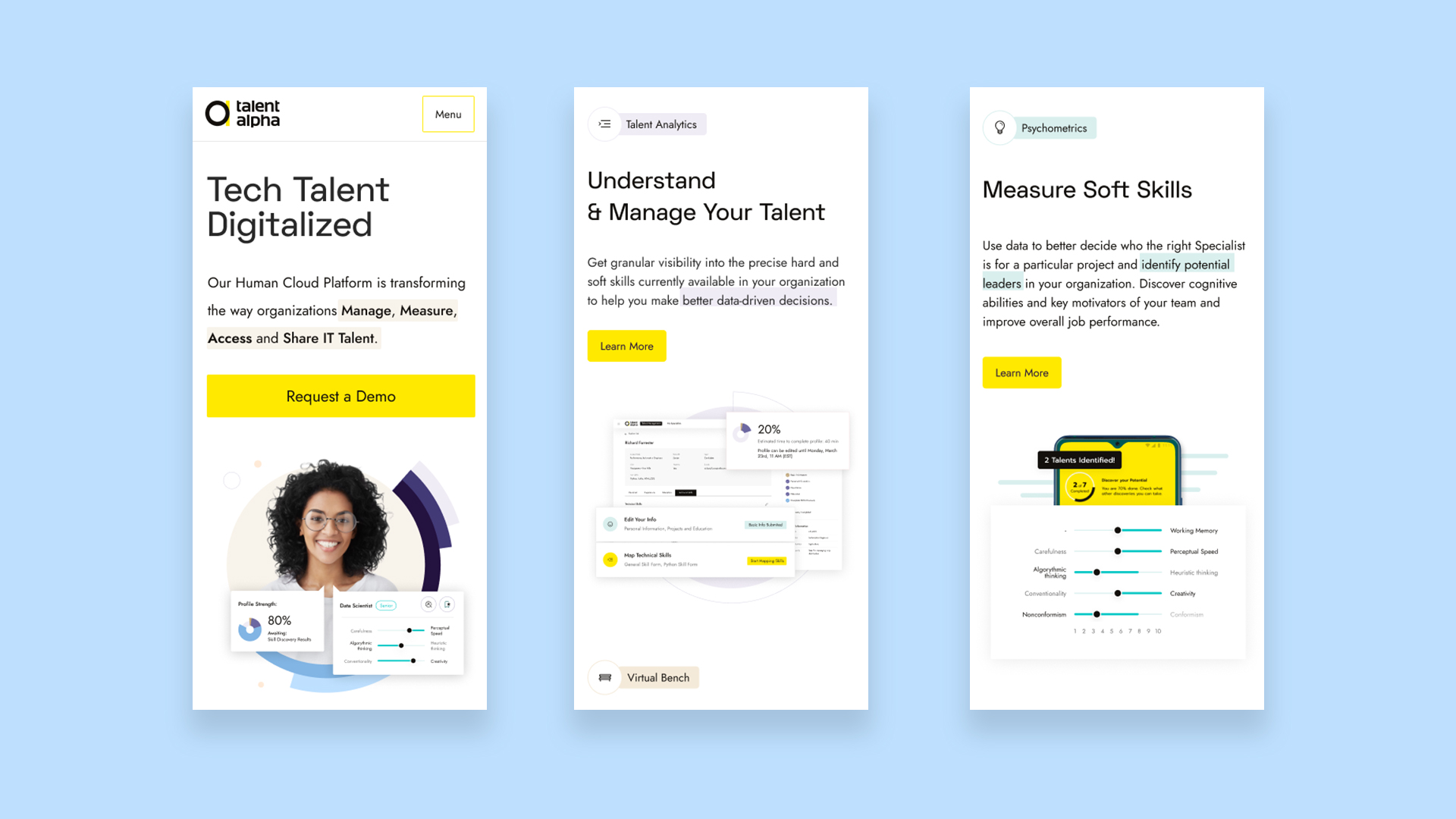 Talent Alpha – Quest for IT genome | Bild Studio