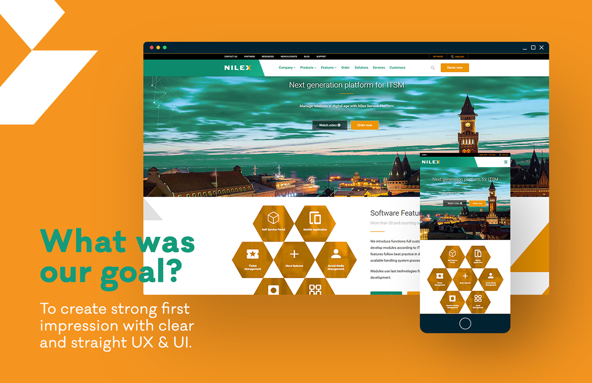 Nilex Website | Bild Studio